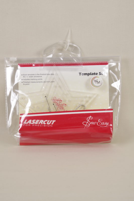 Sew Easy Template Star Set 3 pcs - Quiltalk
